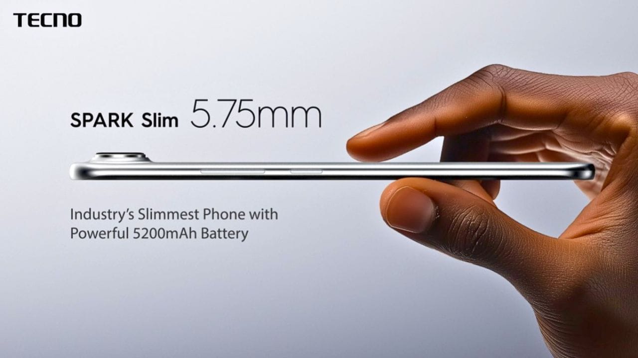 MWC 2025 में TECNO SPARK Slim का धमाका, 5.75mm अल्ट्रा-थिन डिज़ाइन, 5200mAh बैटरी और 50MP कैमरा ...